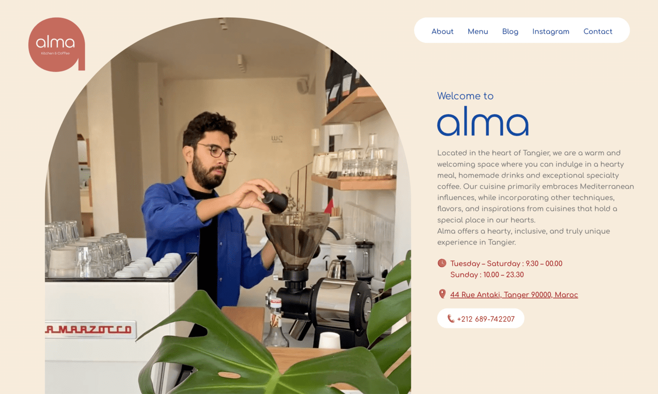 Alma Tanger | Kitchen & Coffee